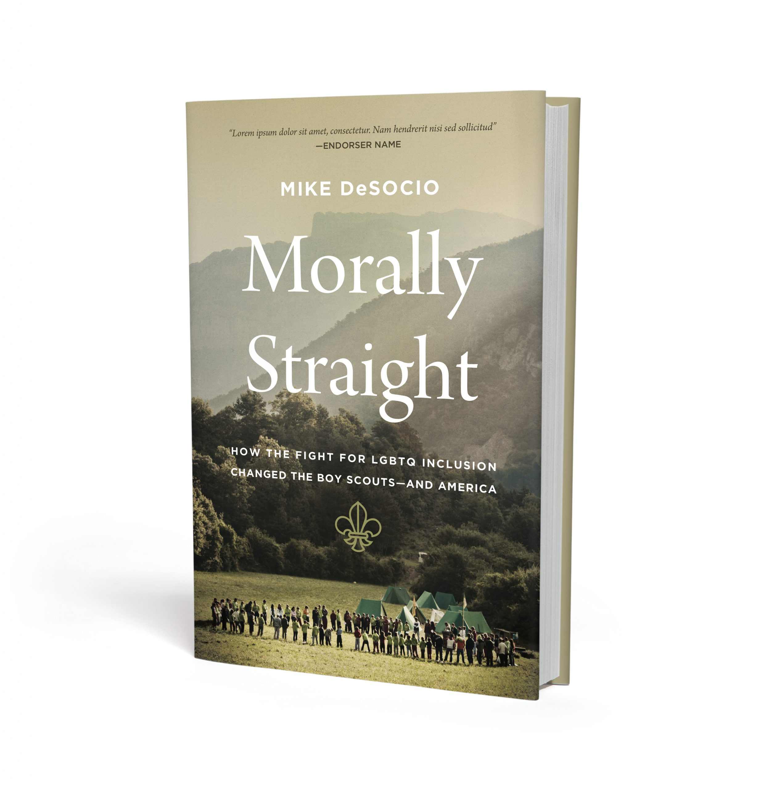 Morally Straight — A Book by Mike De Socio